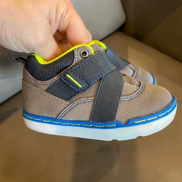 step&stride | Shoes | New Size 7 Gray Infant Walking Shoes Ortholite ...